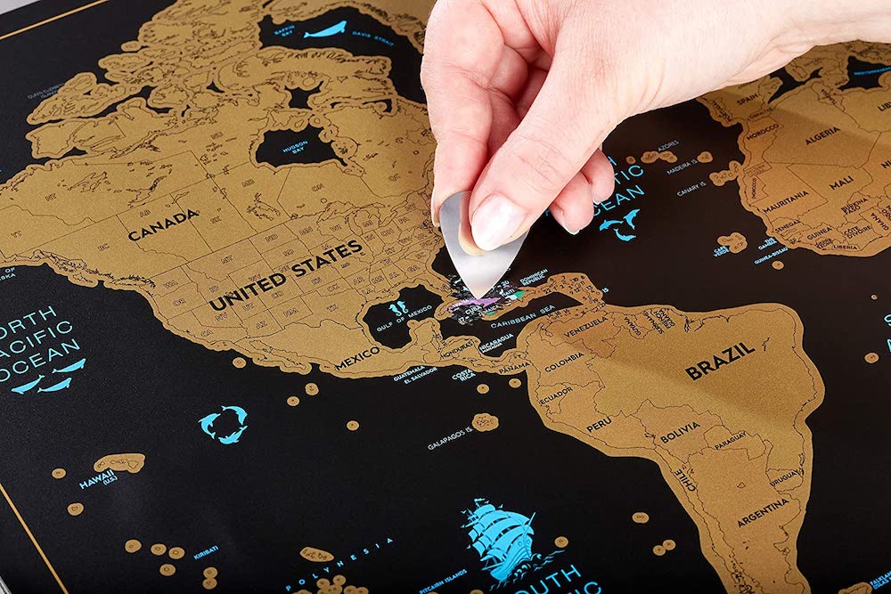 Carte Du Monde A Gratter Ikea